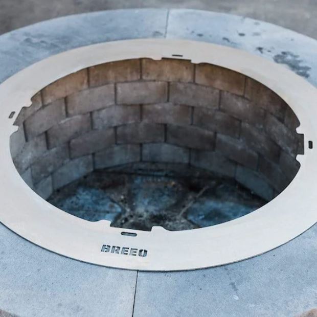 Breeo X Series Insert Ring 19 – Round – Stainless | Smokin' Deal BBQ